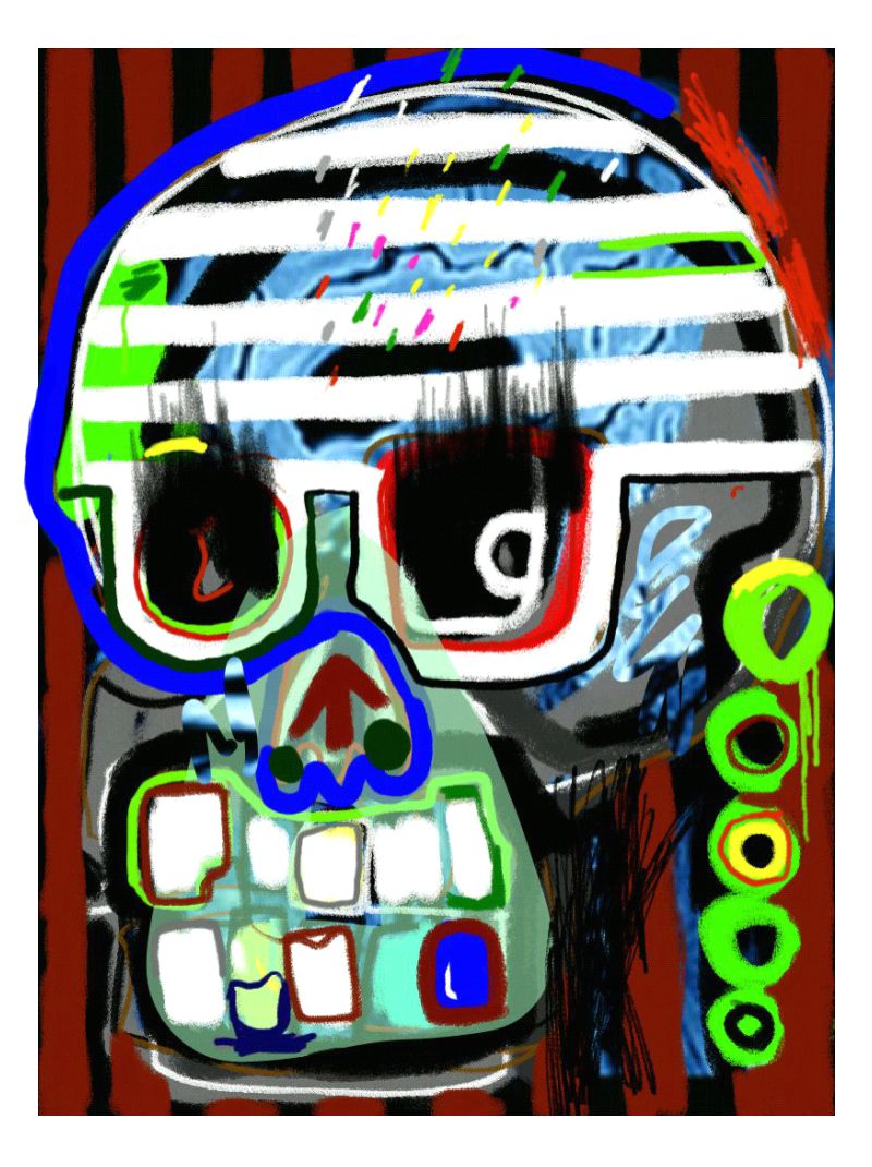 In the name of the living - art print, by Eugene Ankomah – Paint Jam London